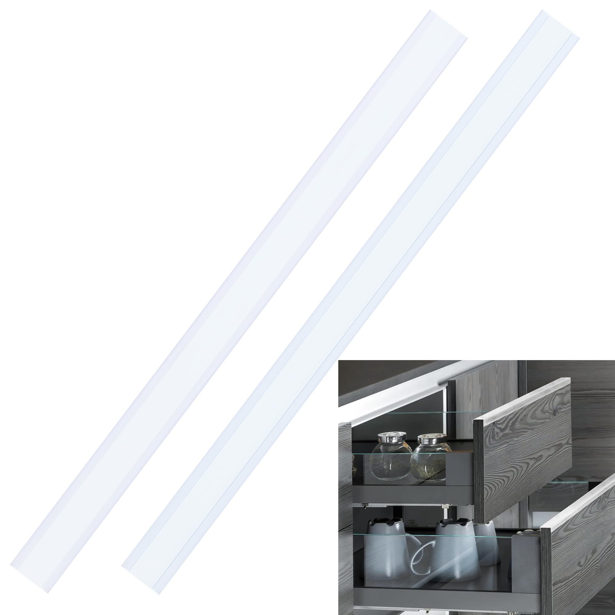 Amazon.com: 10 Pieces Plastic Edge Guard Protectors Slip on Cabinets ...