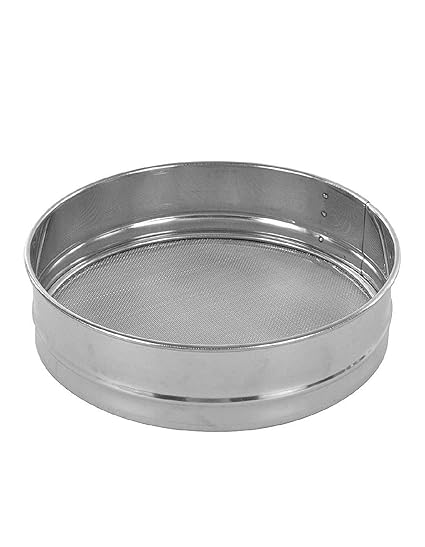 Buy Entisia Steel Atta Sieves Chalni - Stainless Steel Sieve for Aata ...