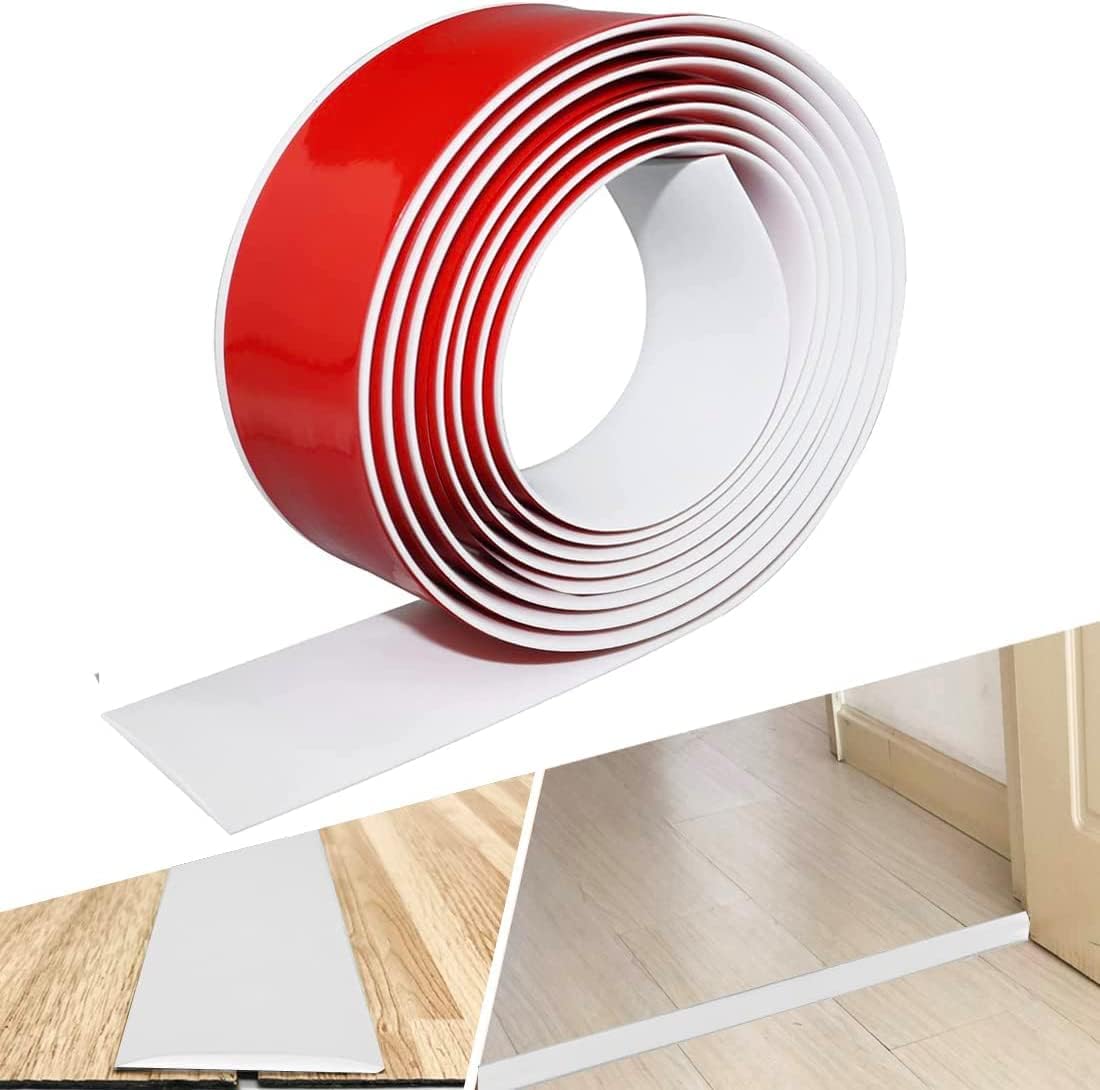 Floor Transition Strip Rubber Threshold Strip Floor Cover Strips Self ...