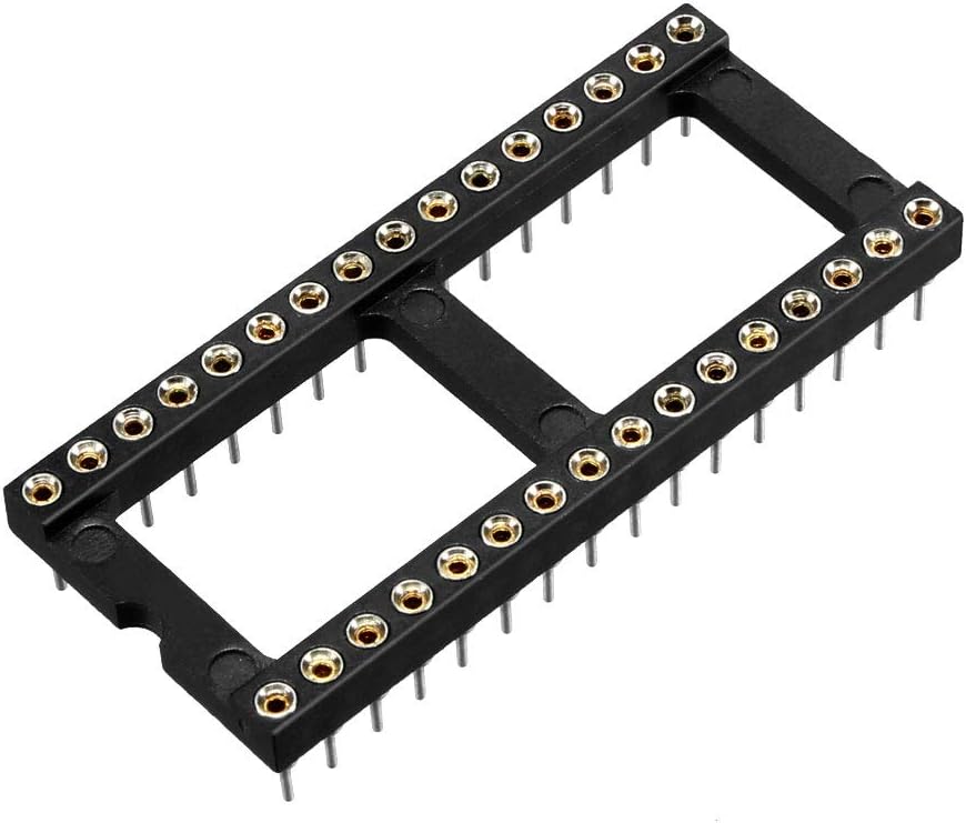 Amazon.com: uxcell 12pcs DIP IC Chip Socket Adaptor Solder Type 2.54mm ...