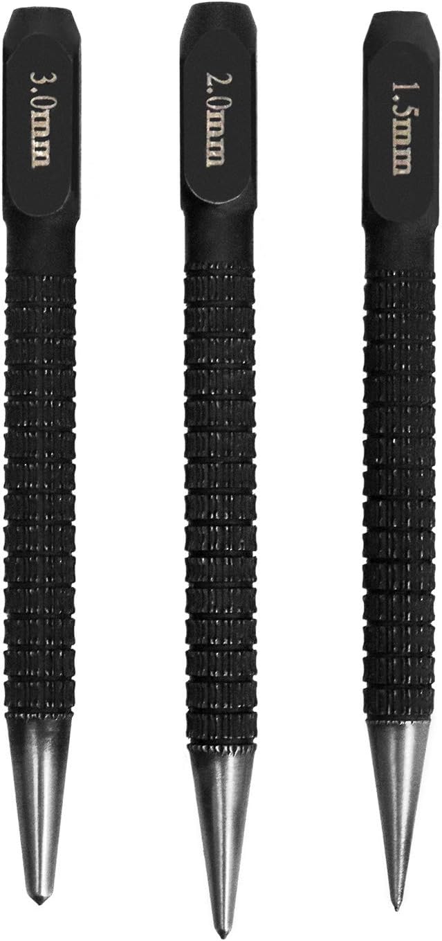 Draper 35480 Cupped Nail Sets, 4 Pieces , Blue : Amazon.co.uk: DIY & Tools