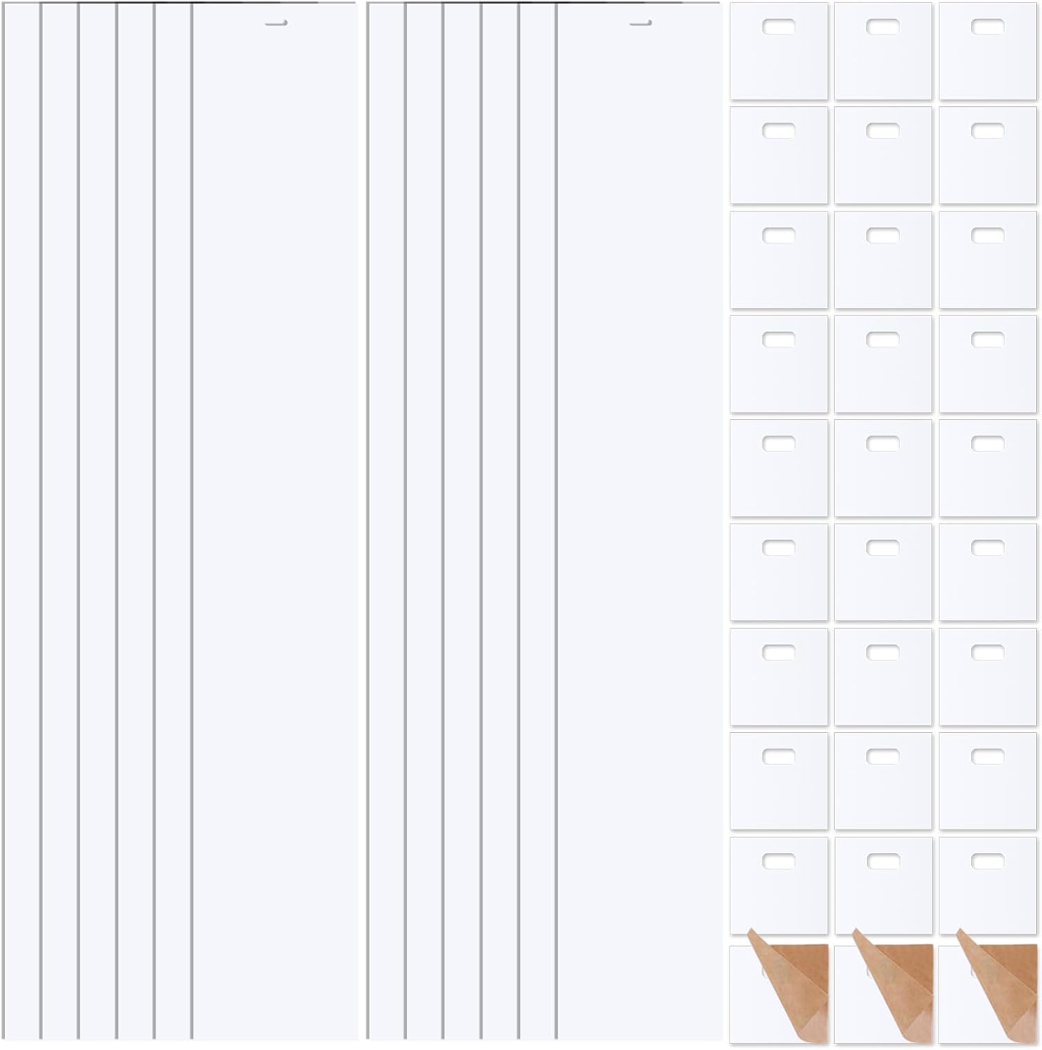 Amazon.com: XLSXEXCL 12 Pieces Vertical Blind Replacement Slats and 60 ...