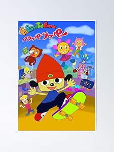 Amazon.com: Parappa The Rapper Anime Poster 12.75" X 17" Inch No Frame ...