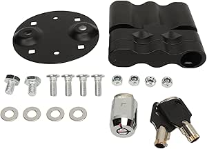 Amazon.com: Gas Can Pack Mount Lock Fuel Container Locking Pack Mount ...