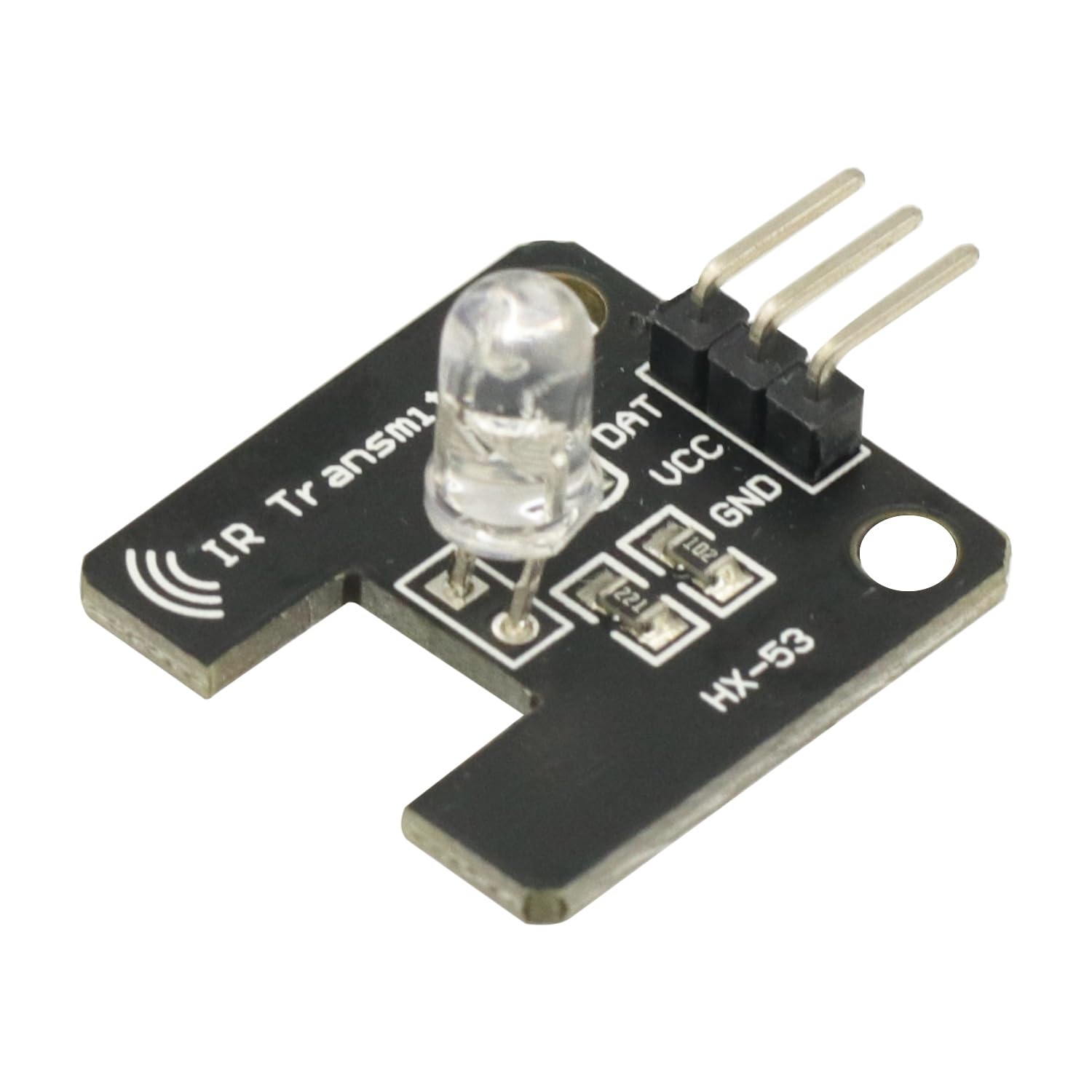 Snapklik.com : 2Pcs Digital 38khz Ir Receiver Sensor Module + 2Pcs Ir ...