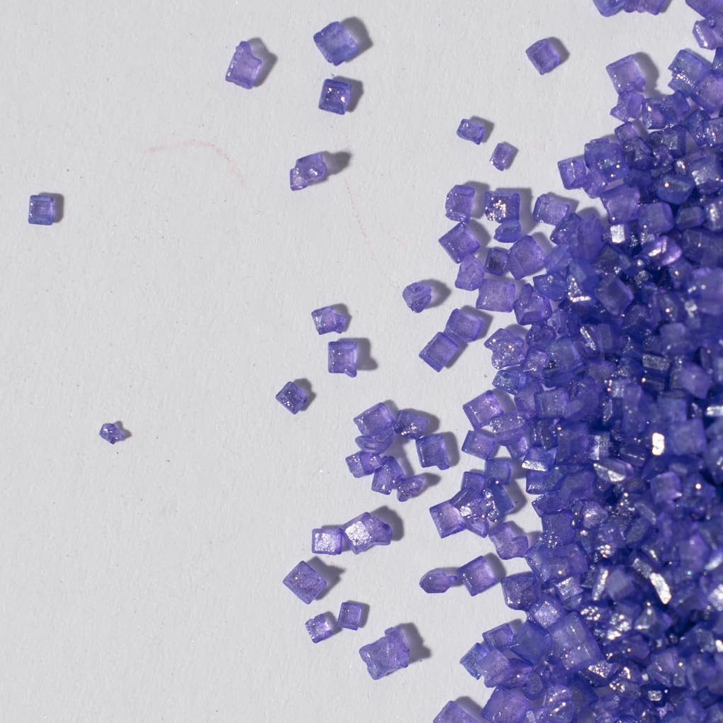 Snapklik.com : Purple Sanding Sugar Edible Sugar Sprinkles For Cakes ...