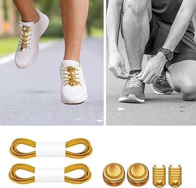 Amazon.com: Elastic Shoe Laces, No Tie Shoe Laces Tieless for Adults ...