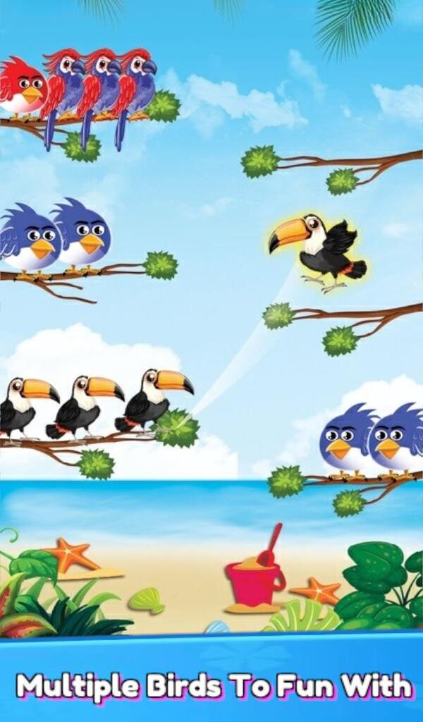 Bird Sorting: Offline Color Puzzle Game - App on Amazon Appstore