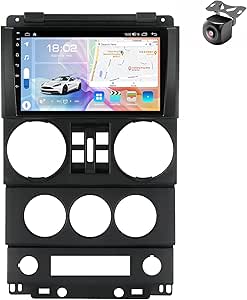 Amazon.com: Android 12 System for Jeep Wrangler Rubicon 2008 2009 2010 ...