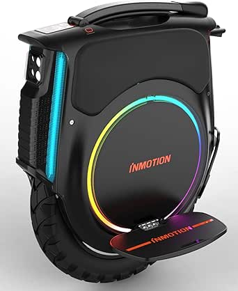 Amazon.com : INMOTION V12 Electric Unicycle, 2500W Powerful Motor, 43.5 ...