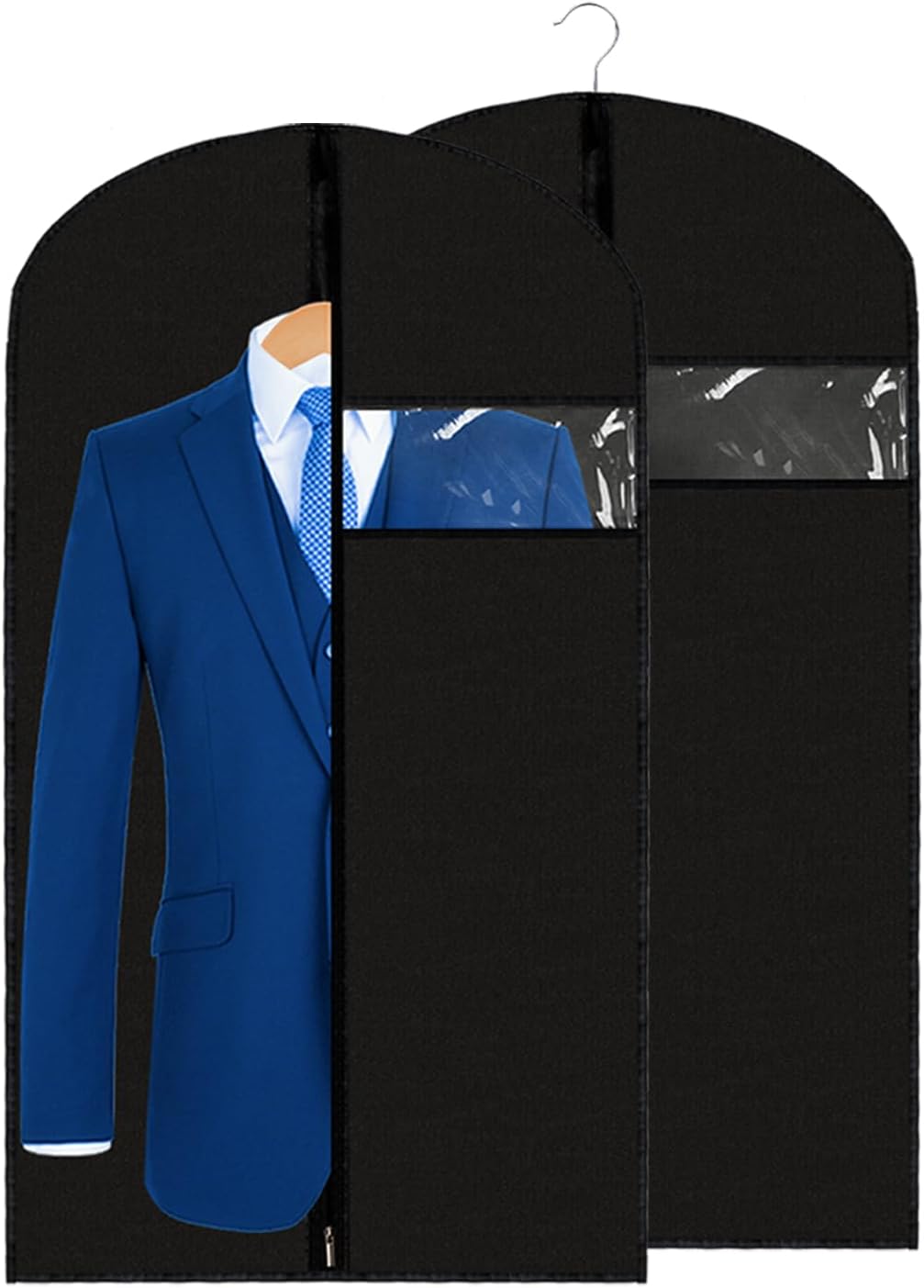 Amazon.com: Garment Bags Garment Covers 24 x 43 Inch, 2 Packs PEVA Suit ...