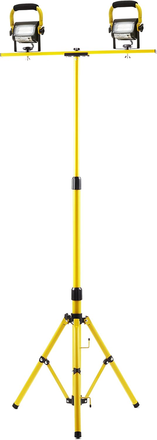 Amazon.com: Prolight 411315 Slim 15-Watt LED Work Light Twin & 2-Step ...