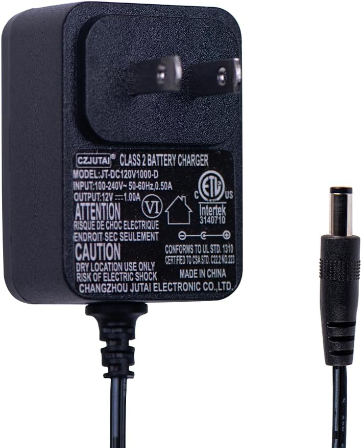 Amazon.com: 12V Charger for Kids Ride On Car,12 Volt Battery Charger ...