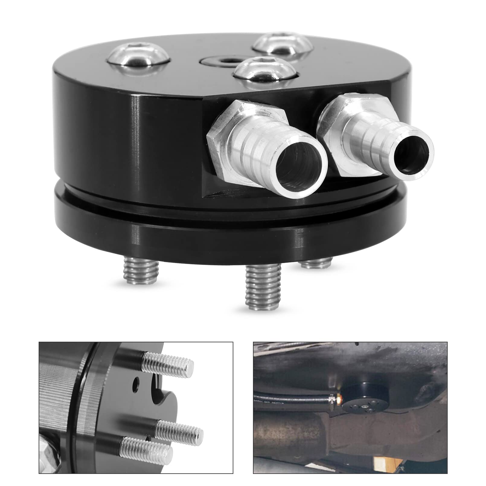 Amazon.com: Tektall Diesel Fuel Tank Gas Sump Integrated Return Kit for ...