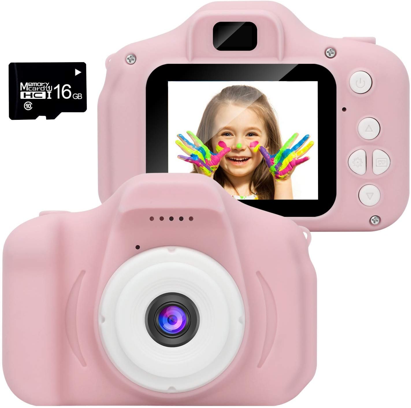 Amazon.com : VJJB Kids Camera,Mini Rechargeable Childrens Digital ...