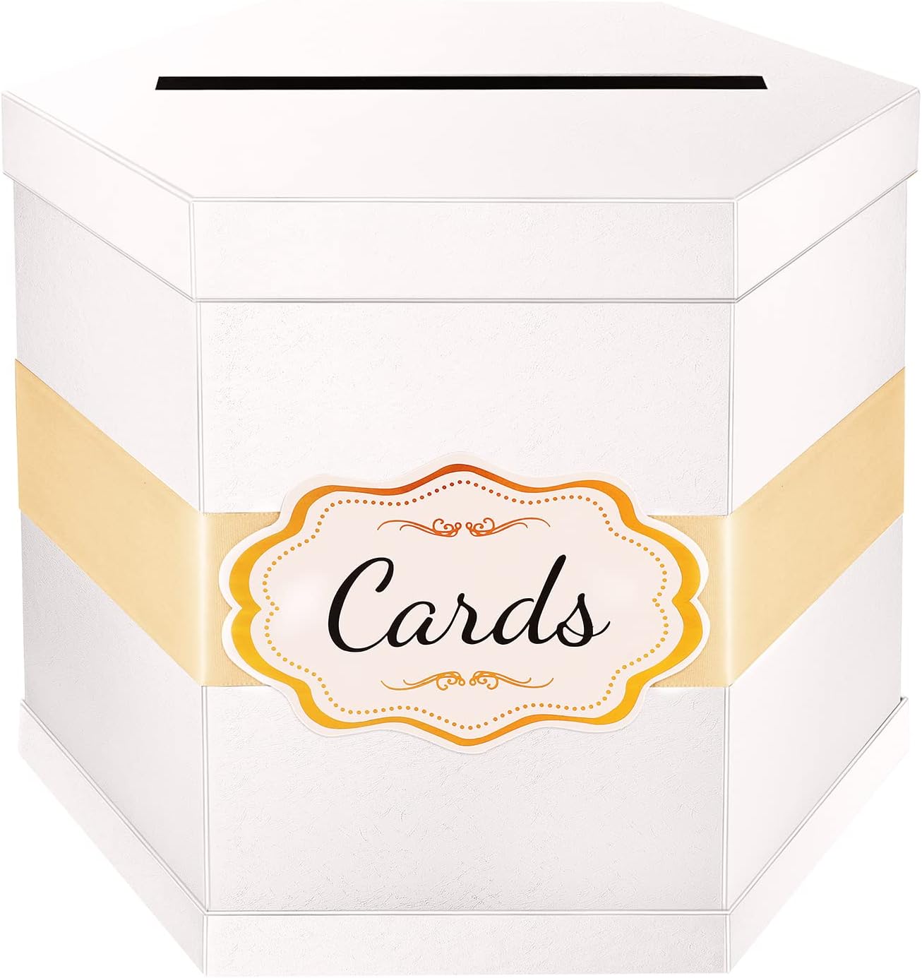 Amazon.com: ROSEGLD Elegant Card Box Holder, 14x12x12 Inches, Wedding ...