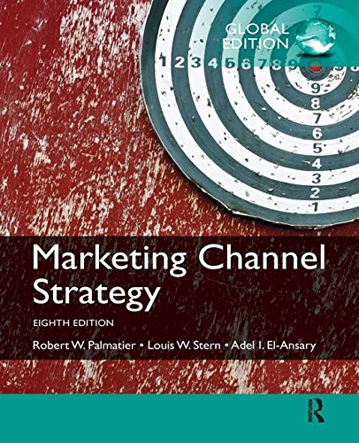 Buy MARKETING CHANNEL STRATEGY 8TH EDITION Book Online at Low Prices in ...