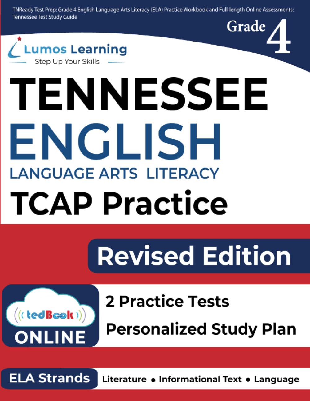 TNReady Test Prep: Grade 4 English Language Arts Literacy (ELA ...