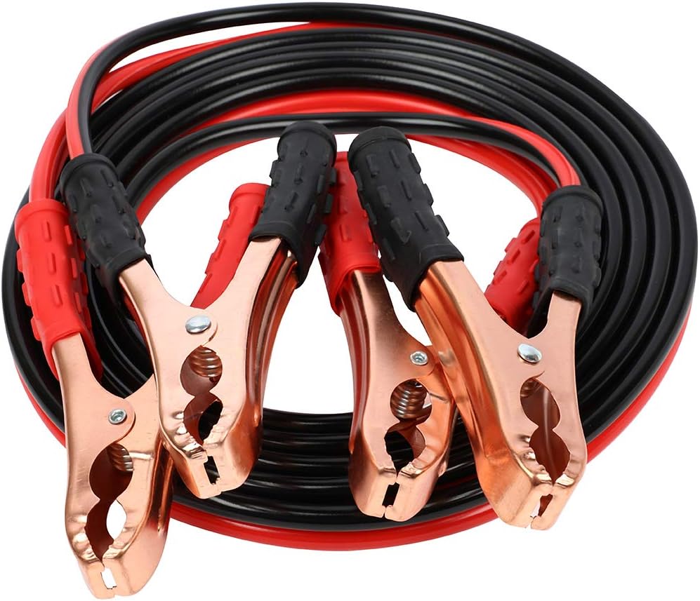 Amazon.com: ECCPP Jumper Cables 12 FT 10 Gauge 200AMP Heavy Duty ...