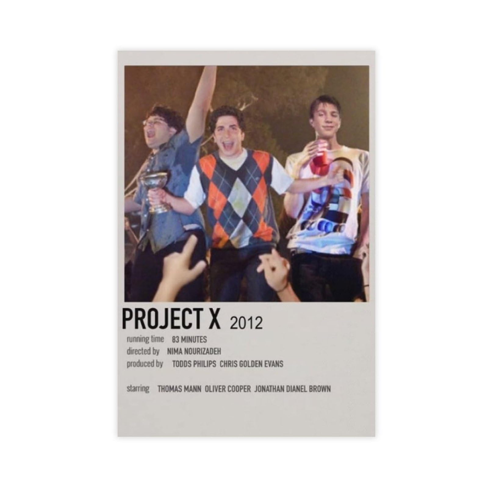 Project X Poster Font