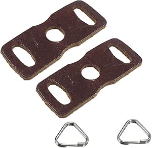 Leather Lug Ring Cover Set (D-Rings) Leather Protector Cover & Camera ...