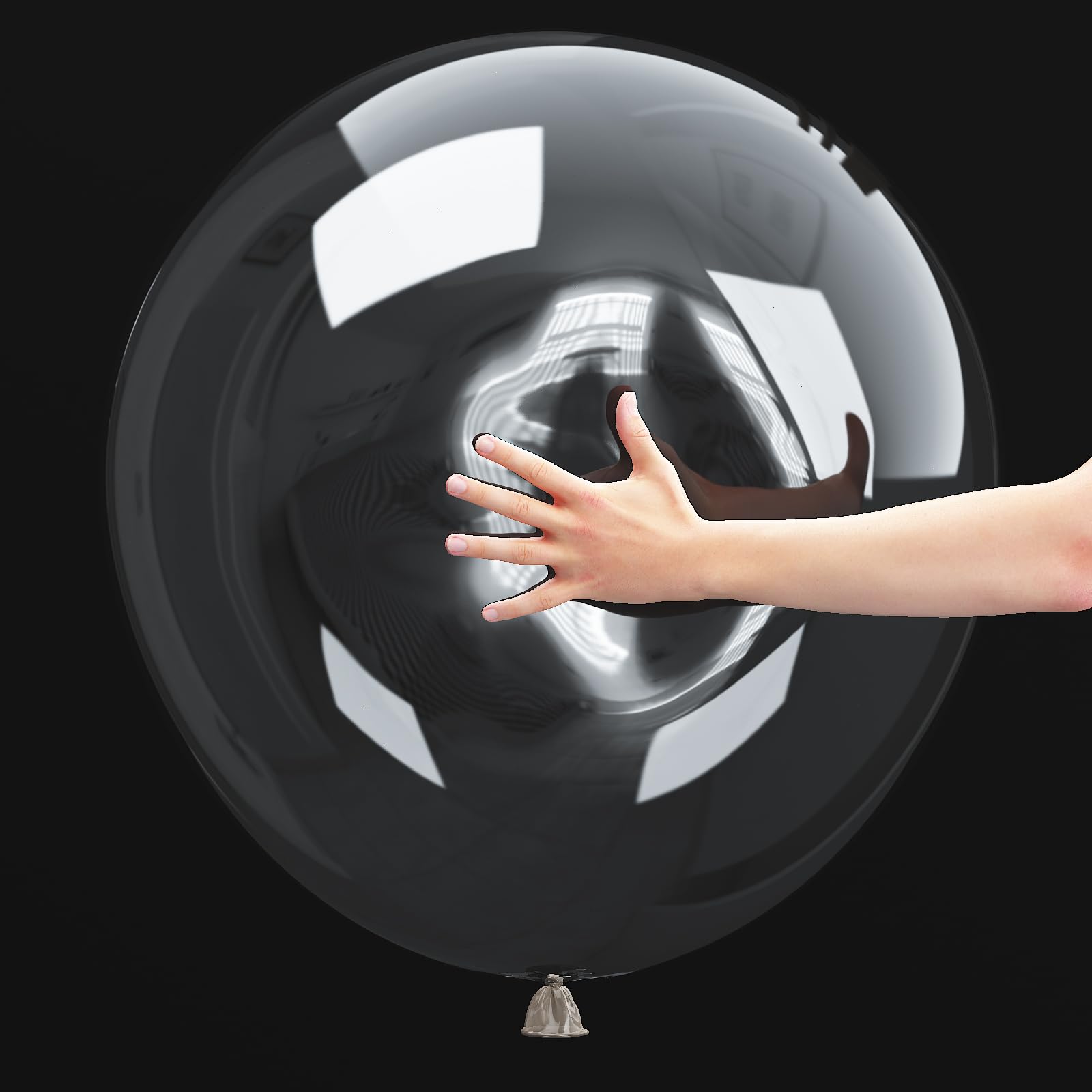 Amazon.com: Big Clear Balloons 18 Inch, 12 PCS Large Clear Latex ...