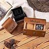 Amazon.com: BYFDIY Customize Watch Box For Men Leather Personalized ...