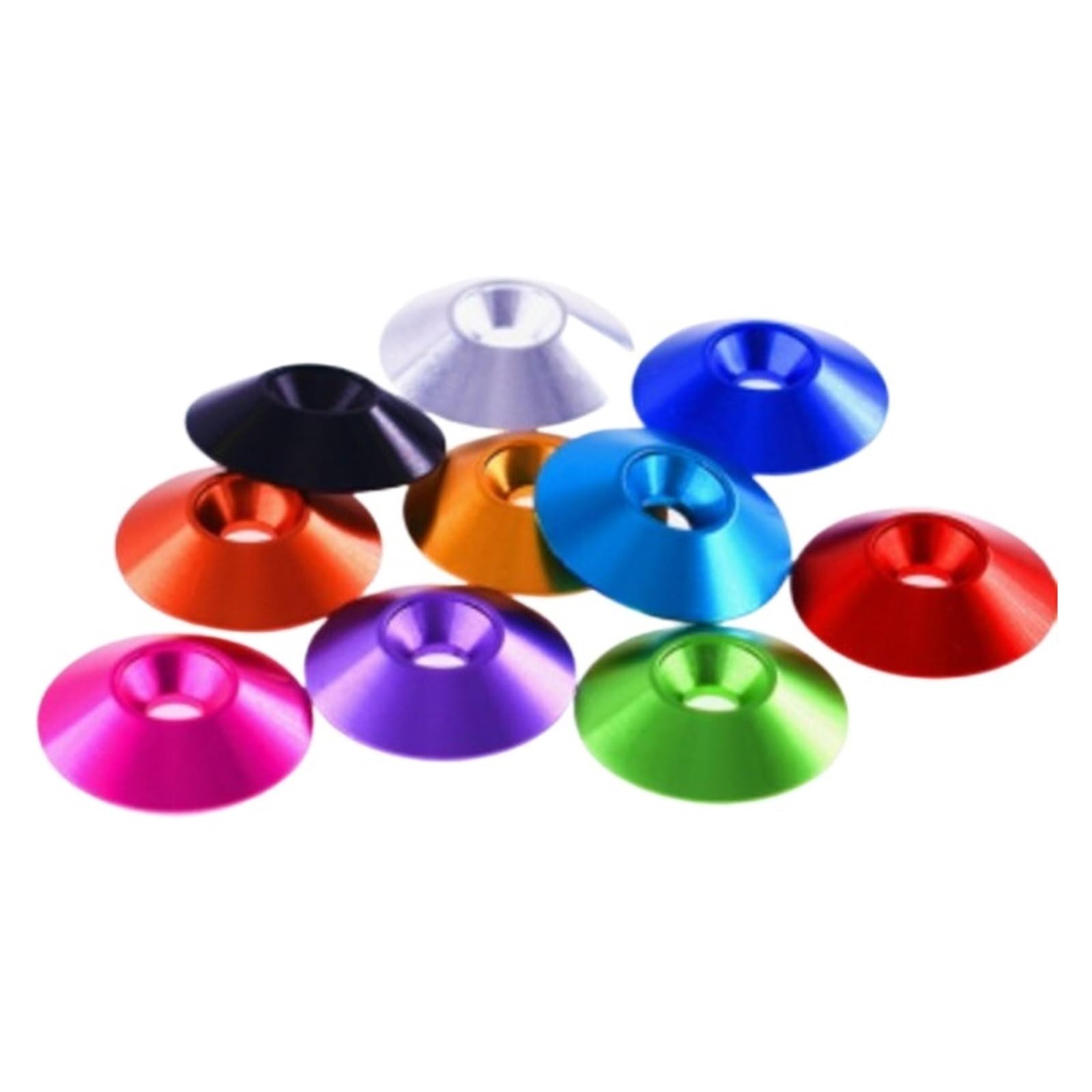 Snapklik.com : 5pcs 304 Stainless Steel Cup Washers, Aluminum Colourful ...