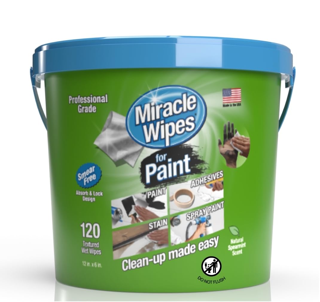 Snapklik.com : MiracleWipes For Paint Prep & Cleanup, Remove Tough ...