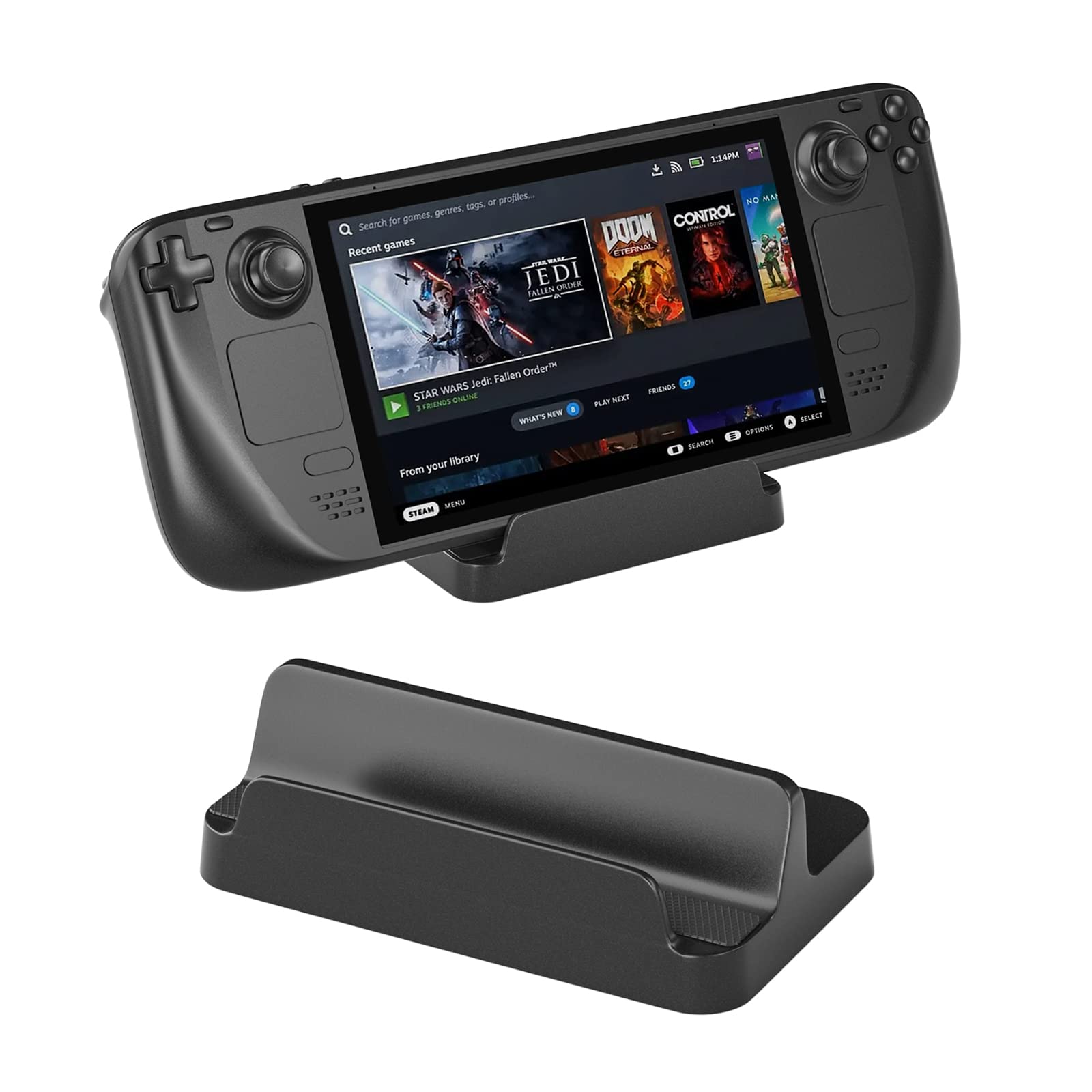 Buy Steam Deck Stand for Valve, Steam Deck Dock Stand Accessories with ...
