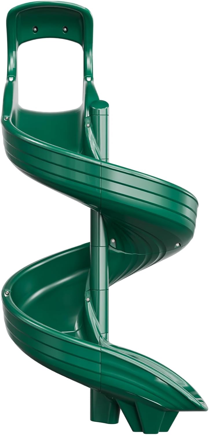 Amazon.com: Beuta Playground Slide for Kids - Big Spiral Outdoor Slide ...