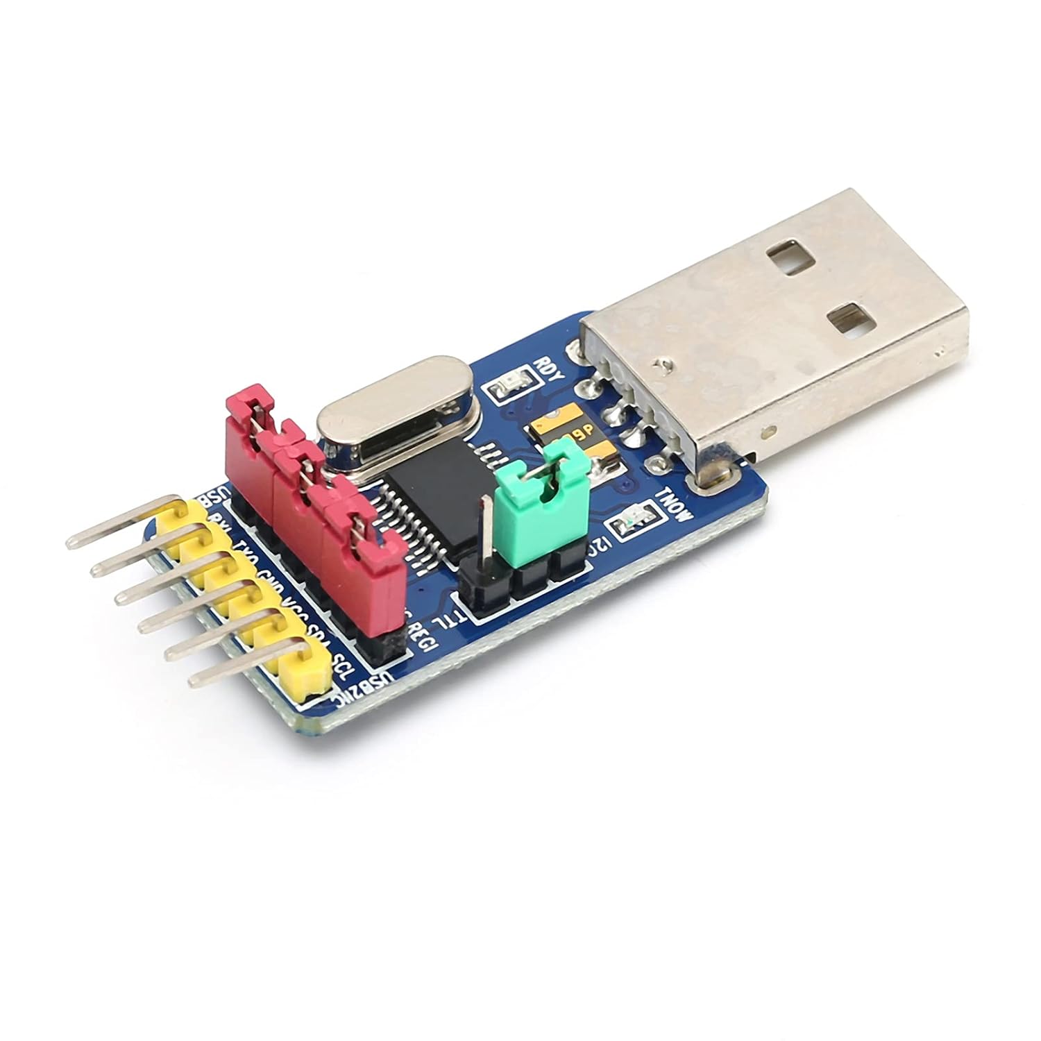 NEE USB to UART TTL Serial Converter Adapter Module, USB-A Male ...