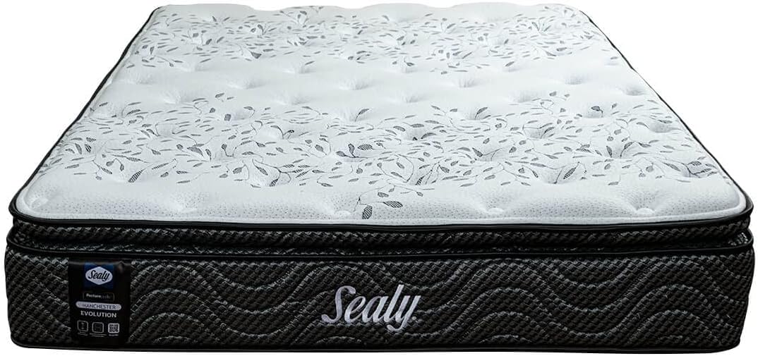 Sealy Colchon Matrimonial New Relay con Tecnología Posture Pedic Technology, Cama De Alto ...