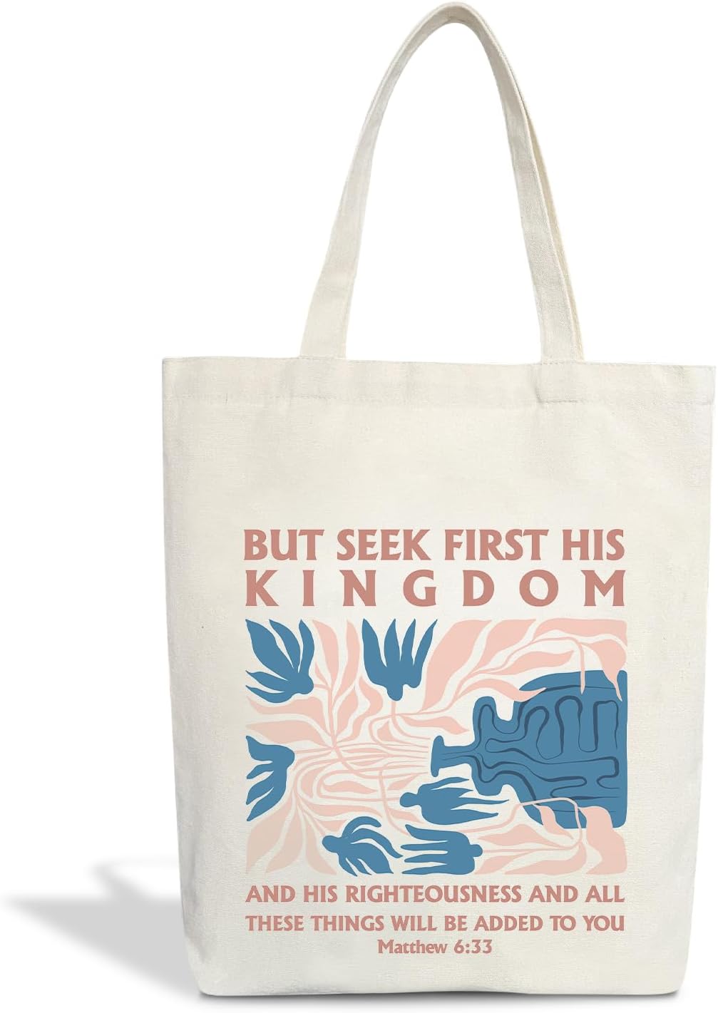 Amazon.com - Christian Tote Bag Aesthetic, Canvas Tote Bag for Women ...