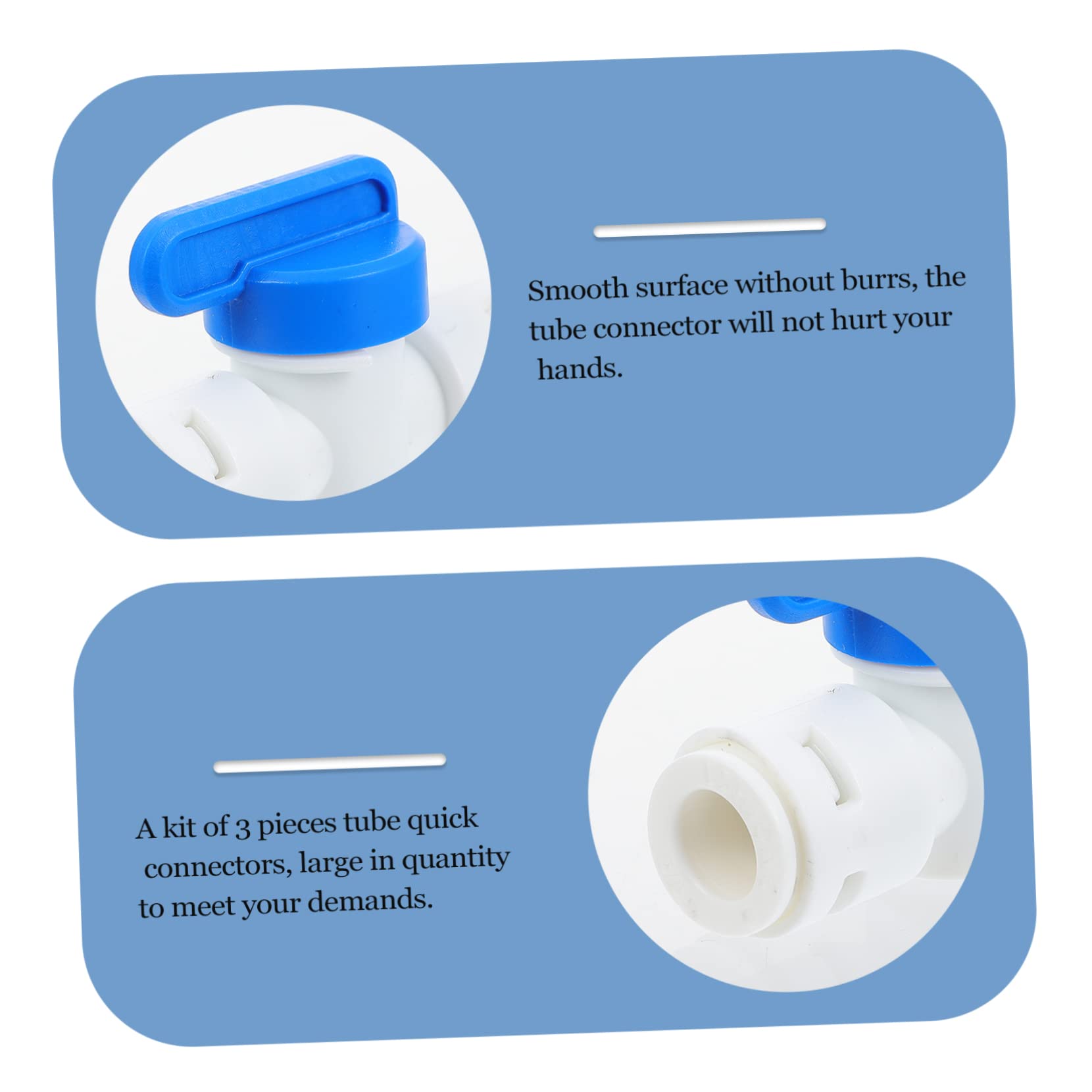 Snapklik.com : Ice Maker Connector Kit White Ice Machine Water Inlet ...
