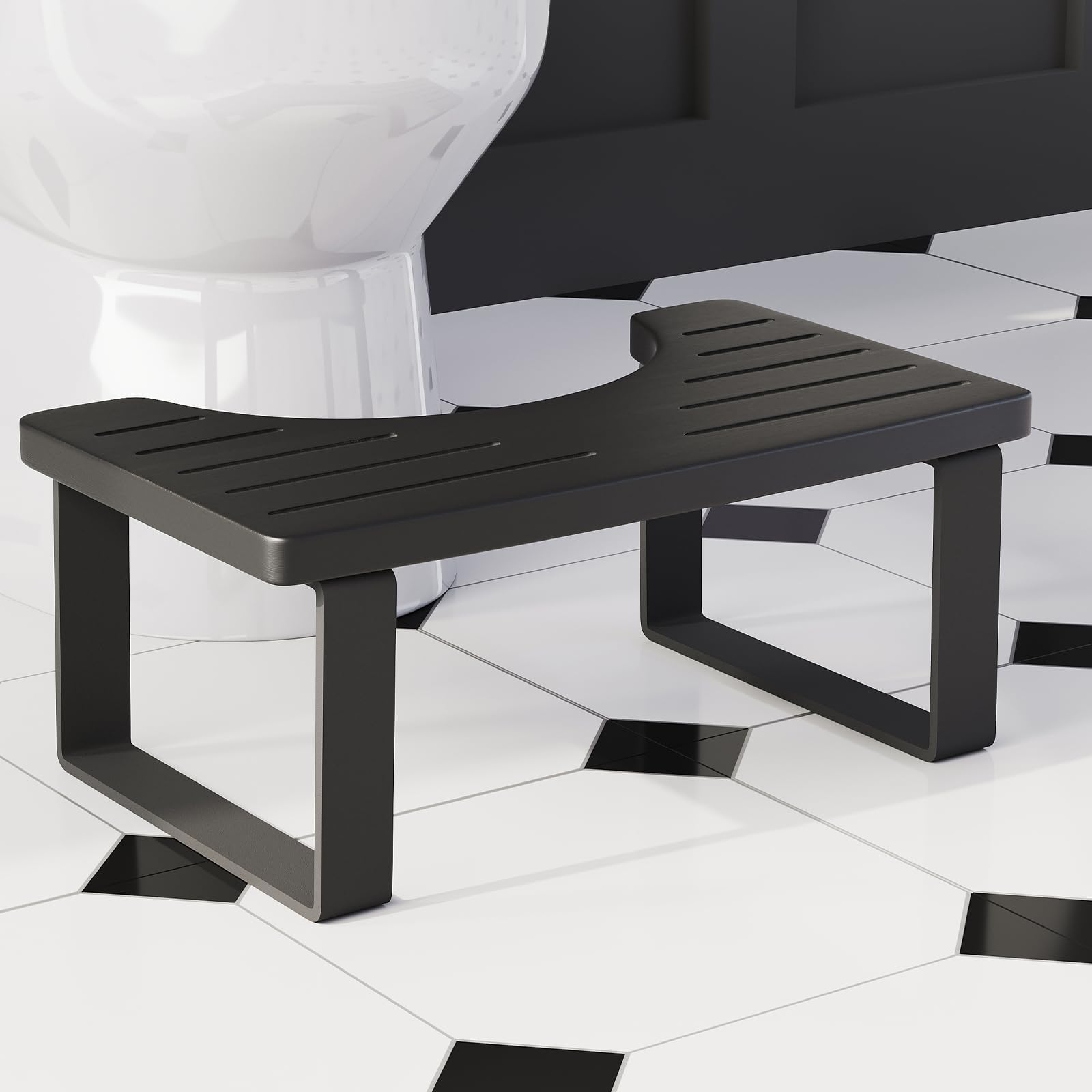 Amazon.com: Squatting Potty for Adults, 7in Wooden Poop Stool Adult ...