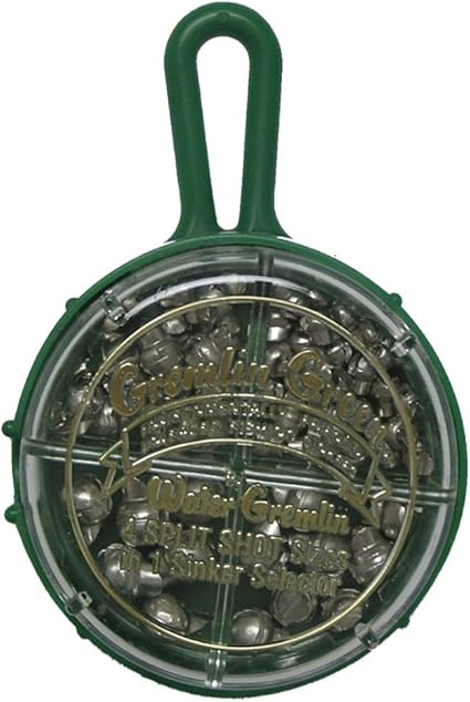 Amazon.com : Water Gremlin Company Z700 Gremlin Green Removable Split ...