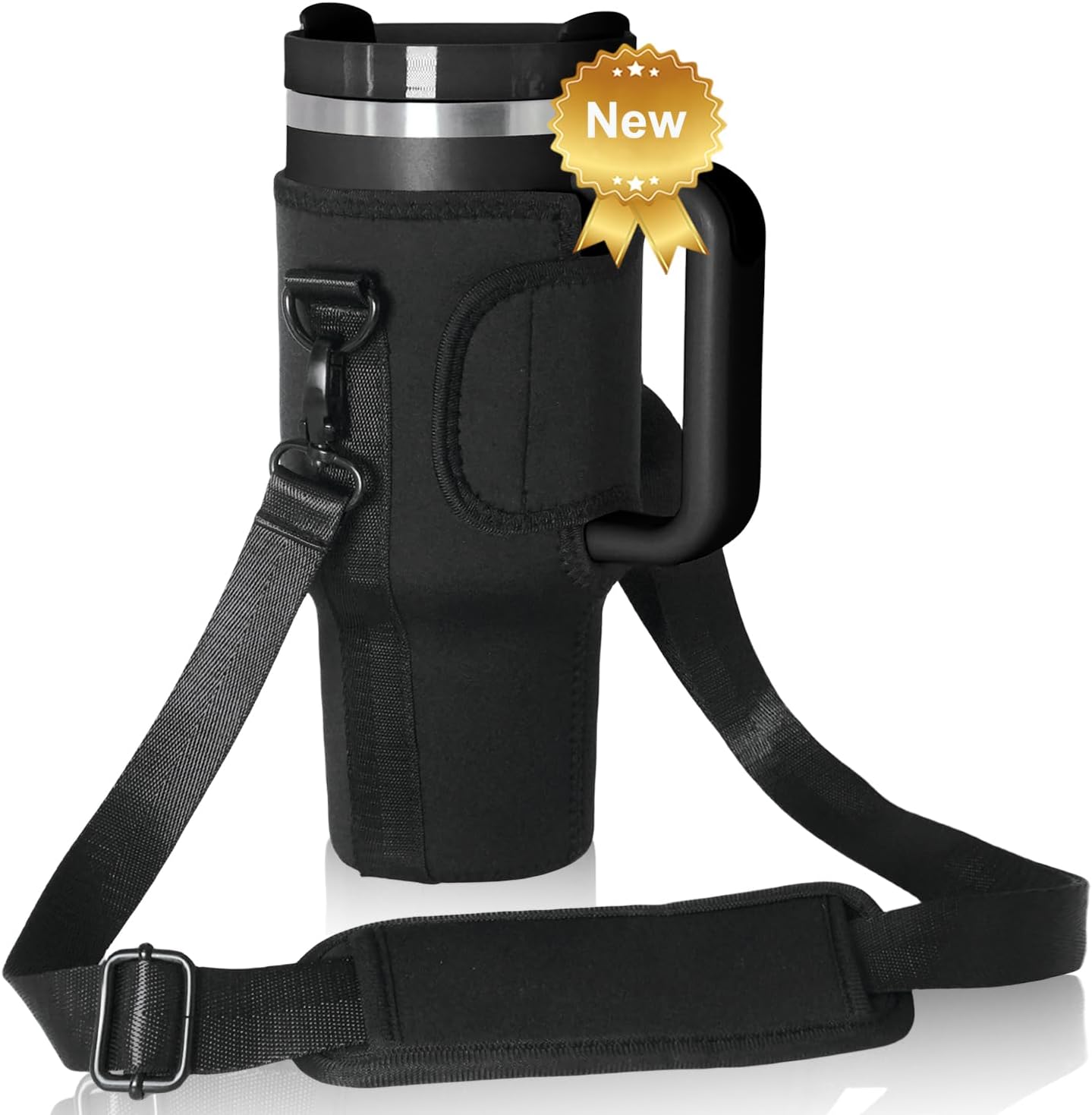 Amazon.com: NekoE＆O Water Bottle Carrier Bag for Stanley 40oz Tumbler ...