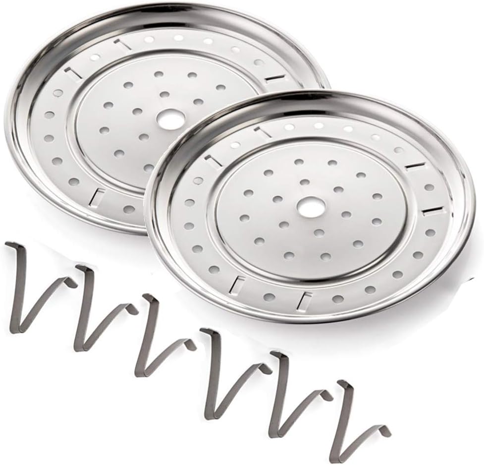 Amazon.com: 10 Inch Food Steam Rack（2-Pack）Pressure Cooker Canner Rack ...