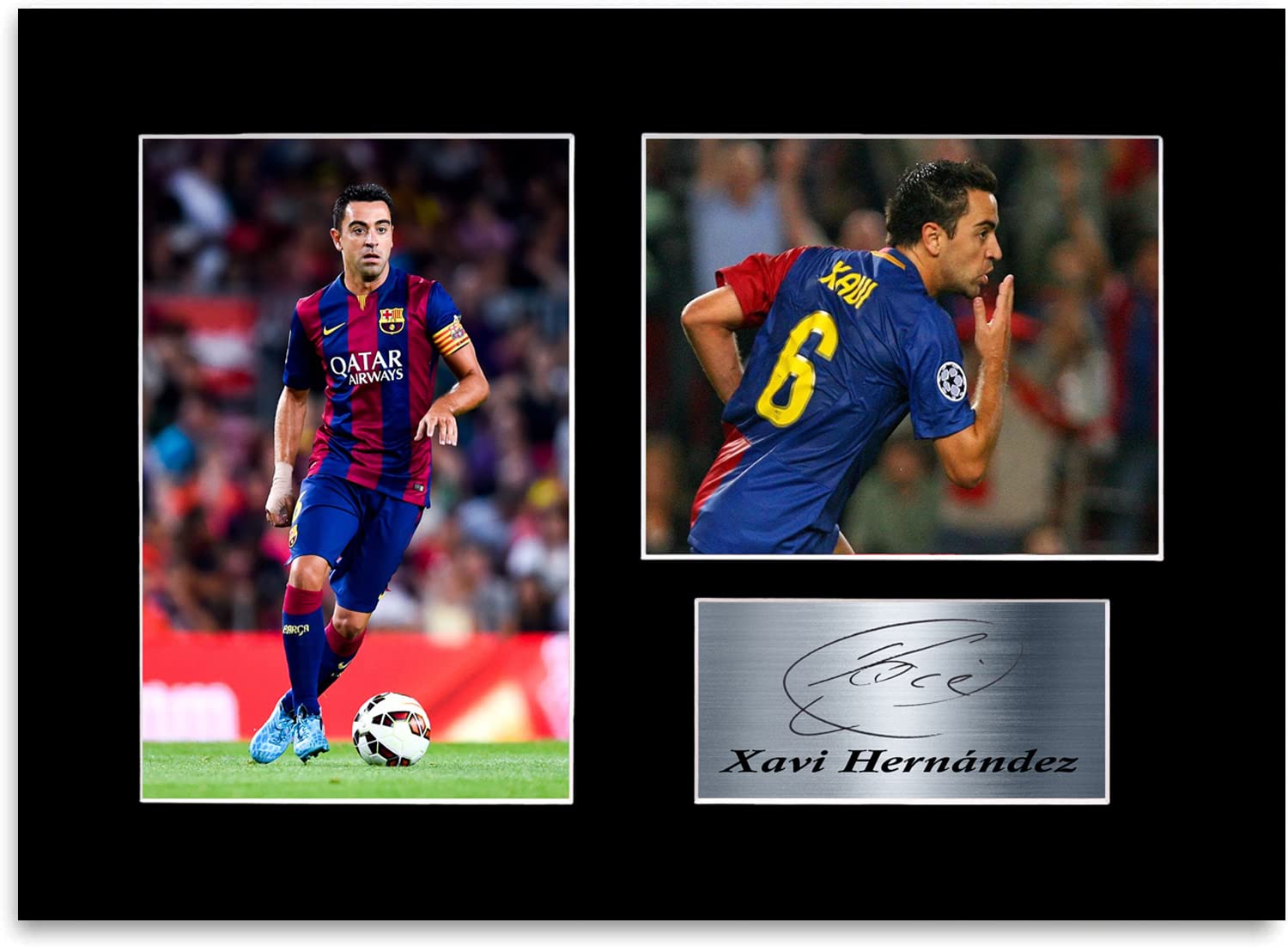 Xavi Autograph Signed Photo