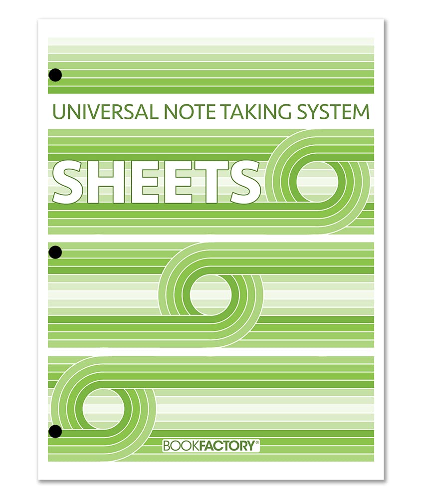 Snapklik.com : BookFactory Universal Note Taking System