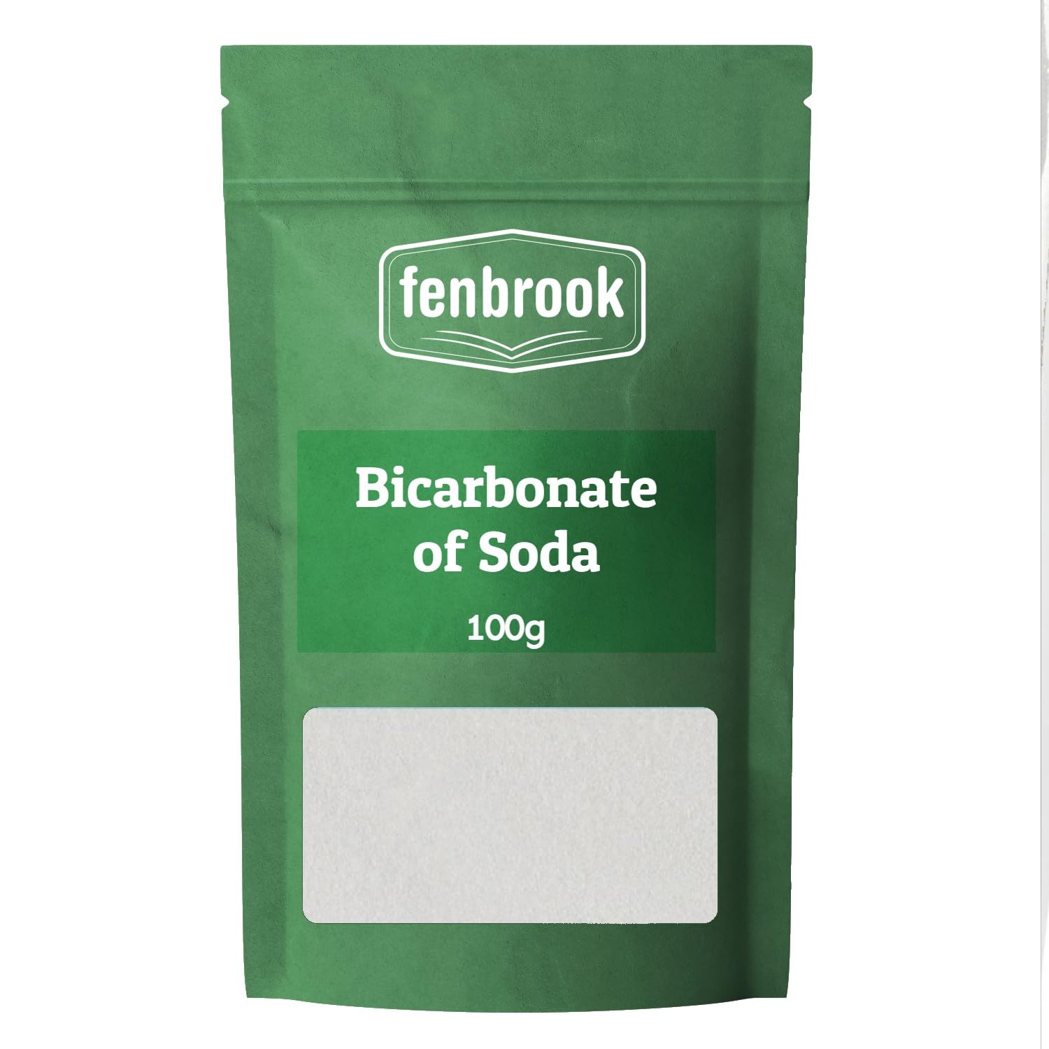 Bicarbonate of Soda Food Grade Baking Soda 100g by Fenbrook : Amazon.co ...