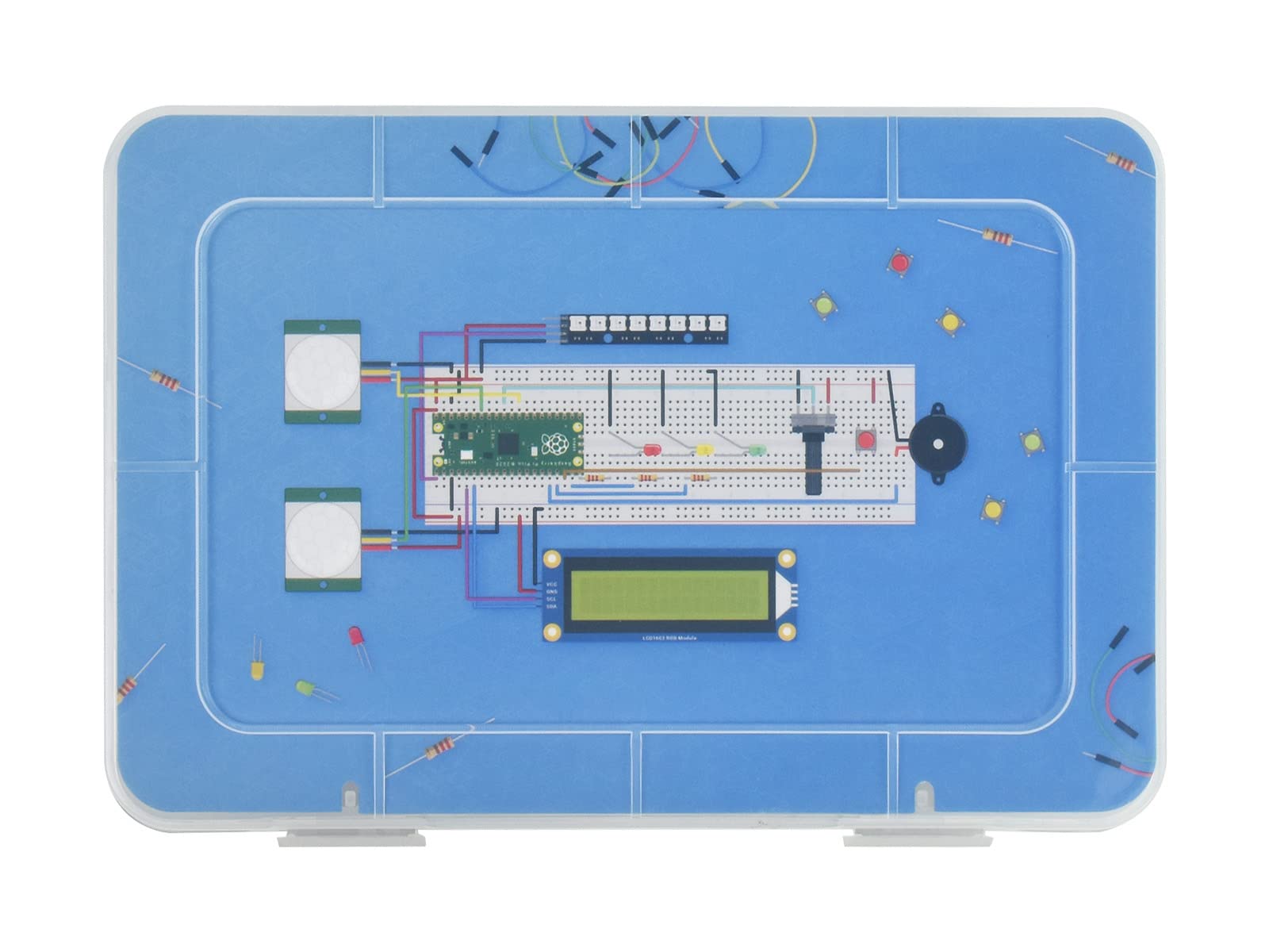 Buy Waveshare Raspberry Pi Pico Basic Kit With Rich Tutorials And
