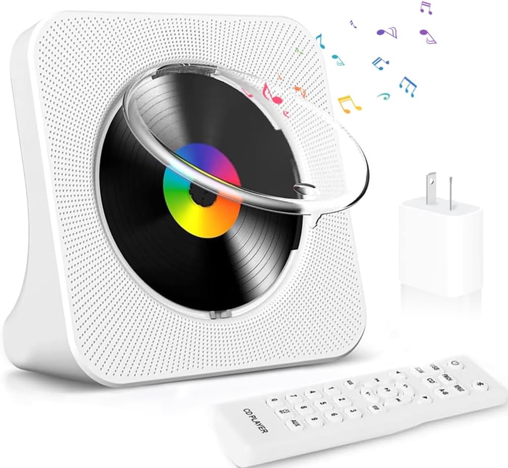 Deluxe Products CD Player Portable with 60 Second Anti Skip, Stereo ...