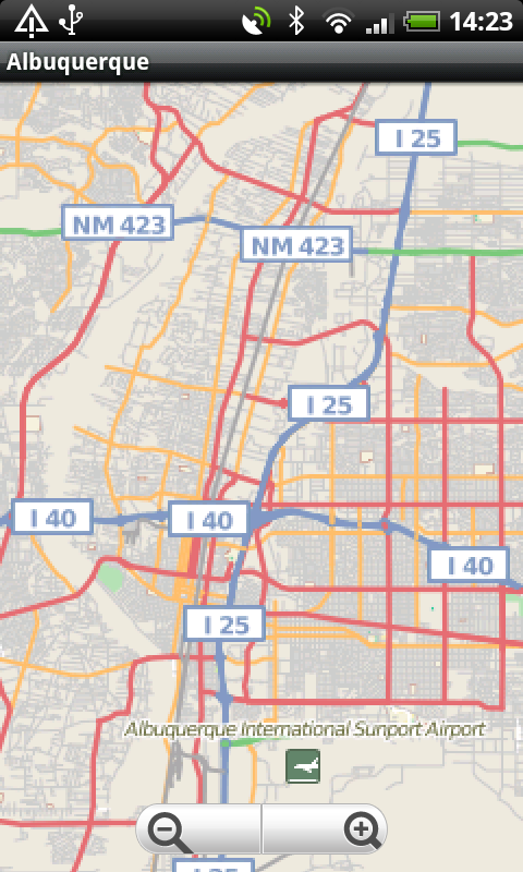 Albuquerque Airport Area Map ZIP Codes In The City Of Albuquerque, New