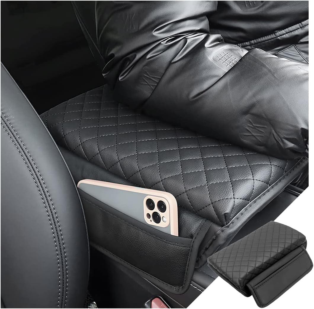 Amazon.com: AICEL Car Armrest Box Height Increase Support Pad, Memory ...