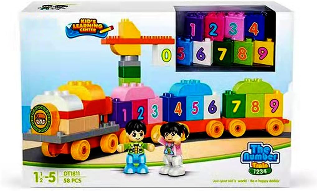 ToyPro Numbers Train Set, Preschool Educational Toy, Pre-Kinder garden ...