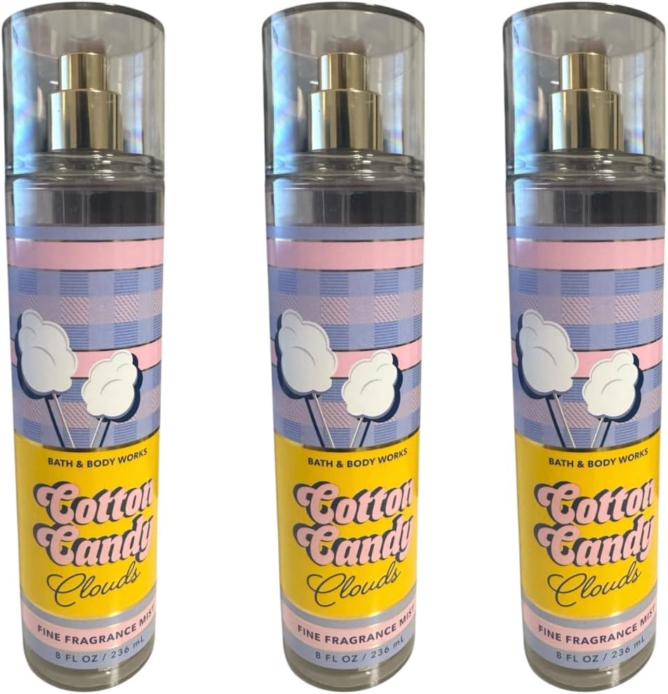 Amazon.com : Bath & Body Works Cotton Candy Clouds Fine Fragrance Mist ...