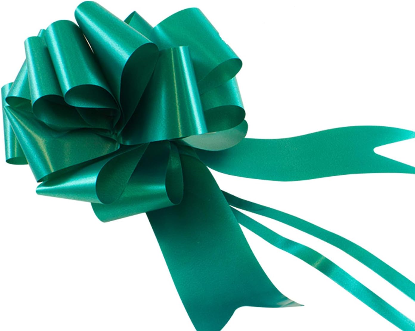 Eleganza Emerald Green 30mm Waterproof Poly Pull Bow (Pack of 10 ...
