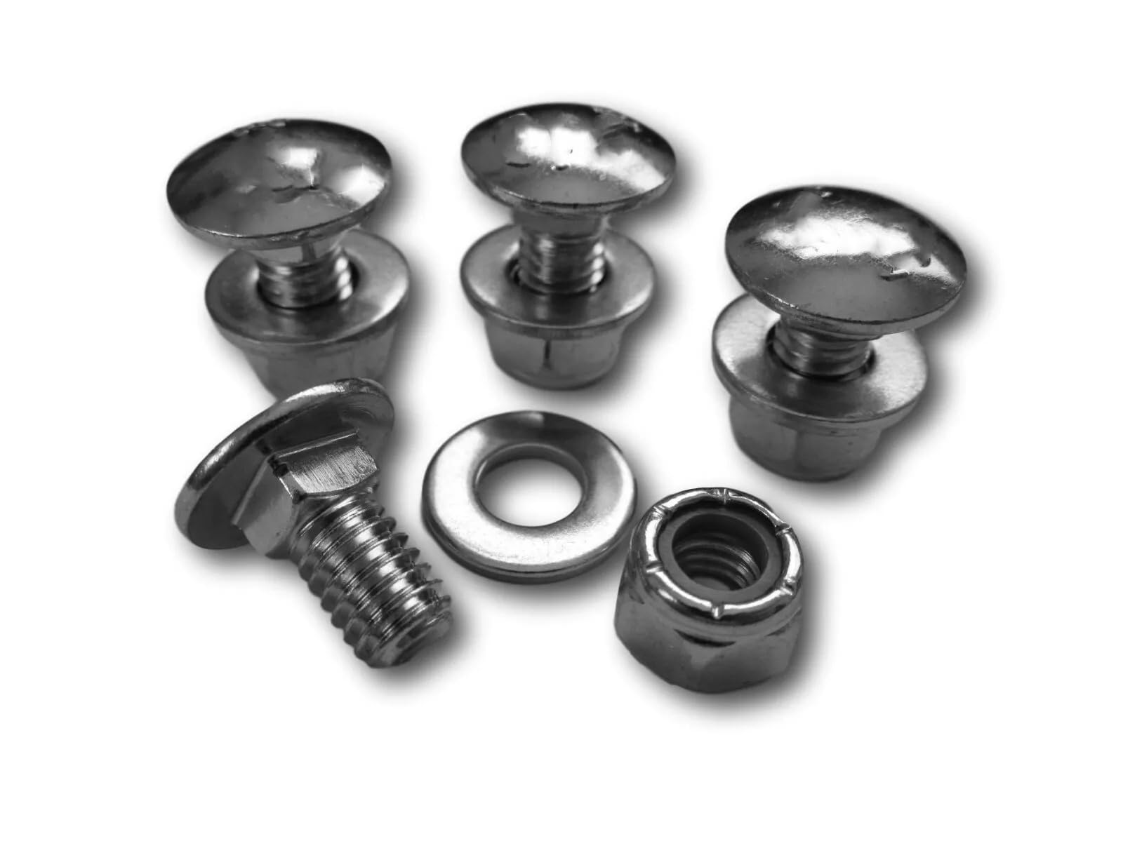 Amazon.com: 4 Pack Shave Plate Scraper Bar Bolts Nuts for 790-00121 784 ...